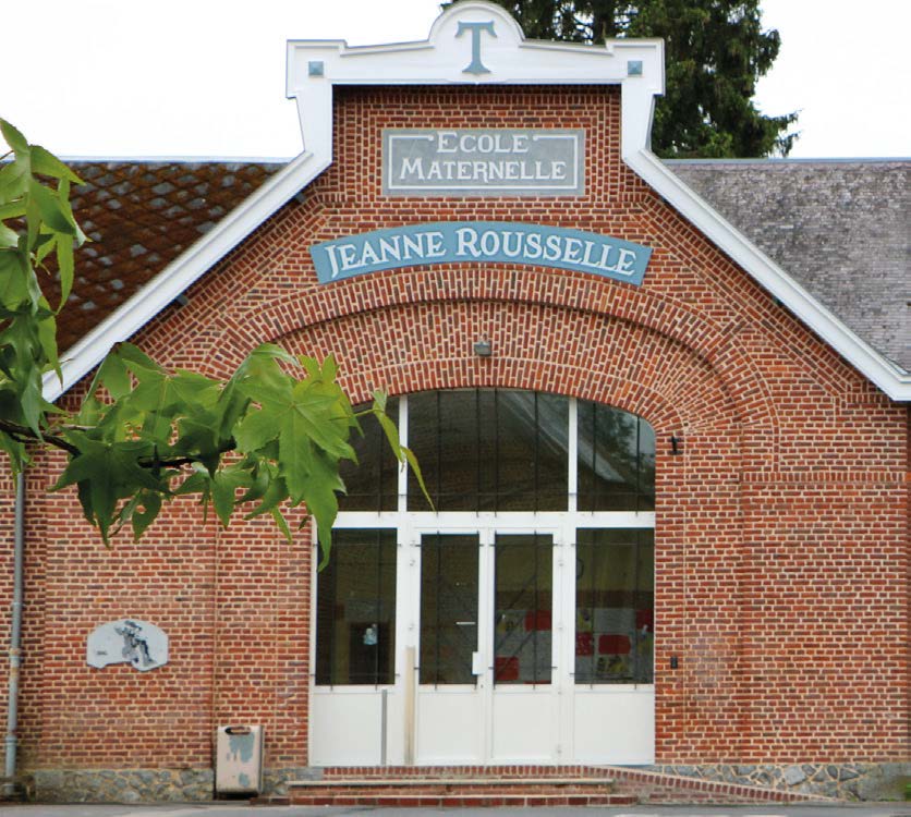 Inauguration de l’école Jeanne Rousselle - Association Traits d'Union
